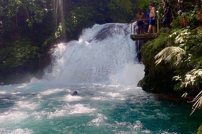 Blue Hole, Secret Falls & River Rapids Tubing from Montego Bay - Key Points