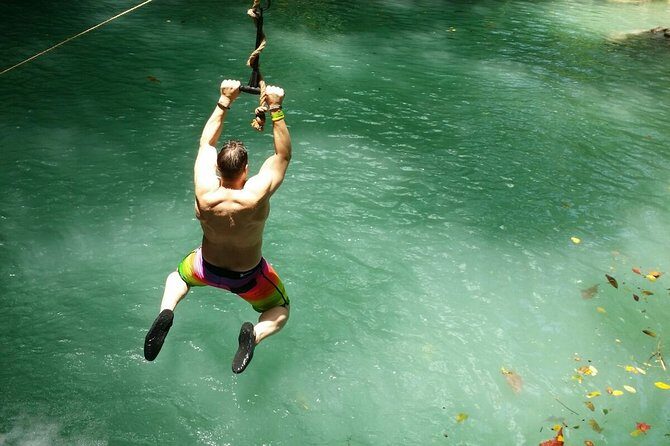 Blue Hole Waterfall & Beach Break Shore Excursion from Port of Falmouth - The Sum Up