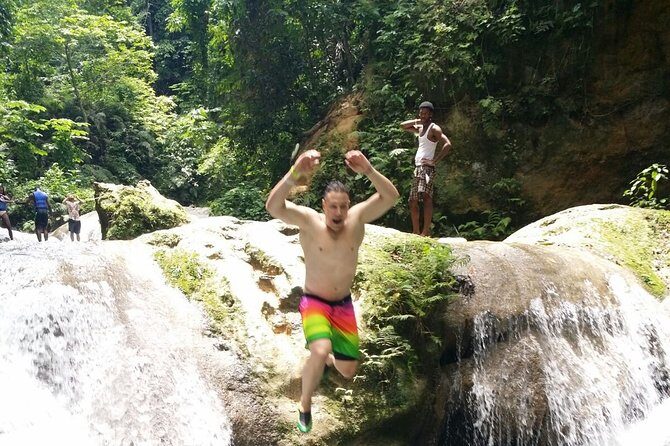 Blue Hole Waterfall & Beach Break Shore Excursion from Port of Falmouth - FAQ