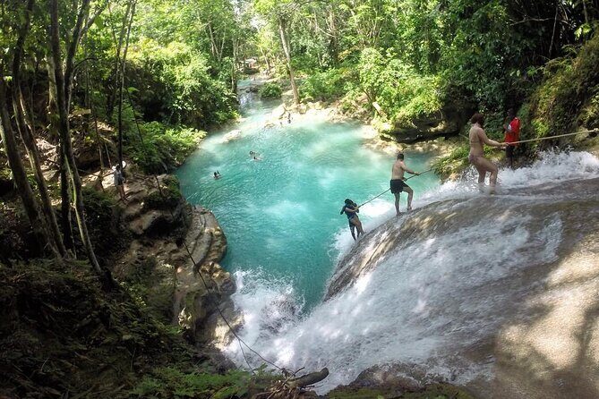 Blue Hole Waterfall Tour from Montego Bay - The Main Event: The Blue Hole