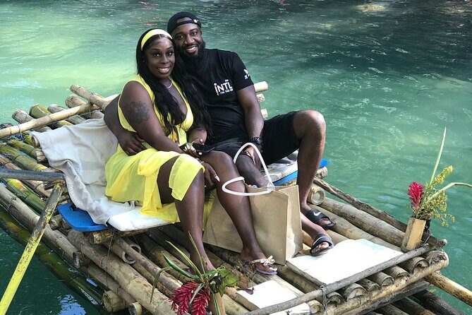 Blue Hole Waterfalls + Bamboo River Rafting Tour from Ocho Rios - Highlights of the Blue Hole Waterfalls Experience