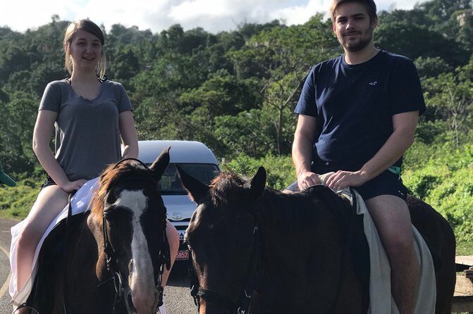 Blue hole waterfalls + horseback riding from Montego bay - Introduction