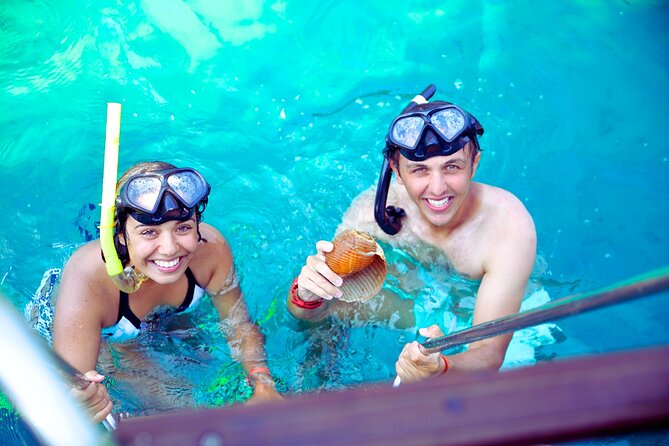 Blue Lagoon and 3 Islands Small Group Boat Tour - Blue Lagoon Exploration