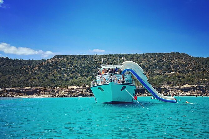 Blue Lagoon Trip With Slide & Music Departing From Latchi Harbour - Meeting and Pickup Information