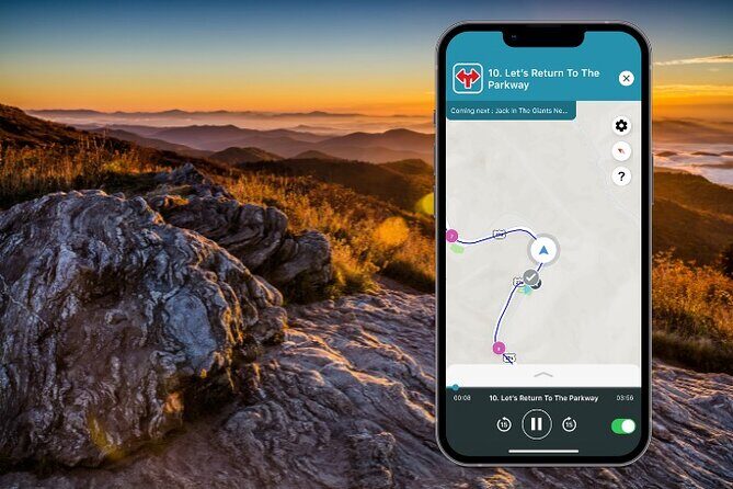 Blue Ridge Parkway South Self-Guided Audio Tour - The Itinerary in Detail