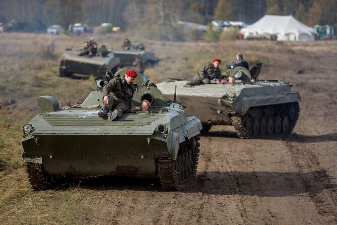 BMP Tank Driving Experience Prague - Military Museum Tour