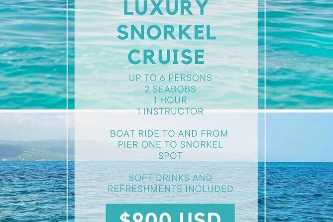 Boat Charter with Seabob Snorkel Tour - The Sum Up