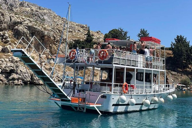 Boat Cruise in Lindos with Swim Stops & Meal Deal - What the Tour Includes and Omits
