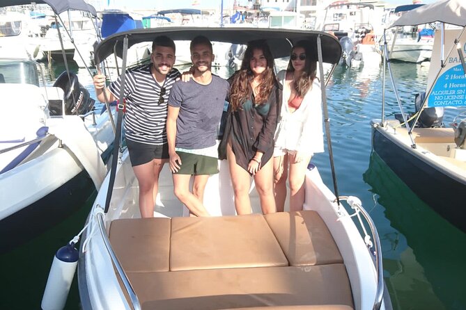 Boat Rental Without a License in Benalmádena - Exploring the Marina