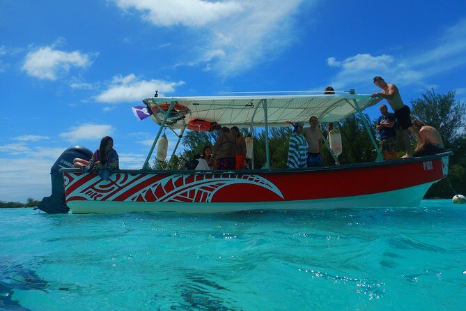 Boat tour 1/2 day Excursion in the lagoon of Moorea - A Closer Look at the Itinerary