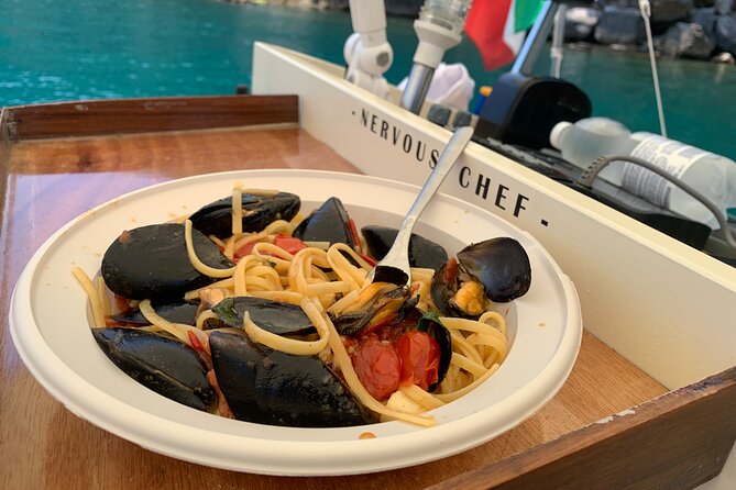 Boat Tour 5 Terre & Portovenere Food - Drink - Music - Swim - Personal Touch With Captain Gerry