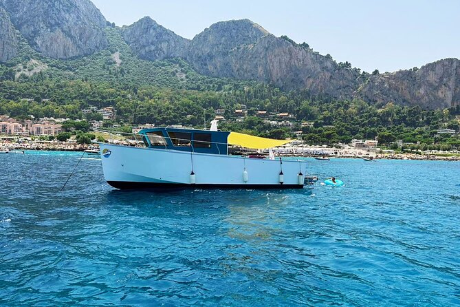 Boat Tour Mondello and Gulf of Palermo, with Aperitif (4 hours) - Key Points