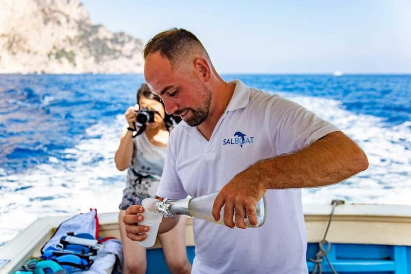 Boat Tour to Capri with Lunch on Board, Swimming and Fun - Frequently Asked Questions