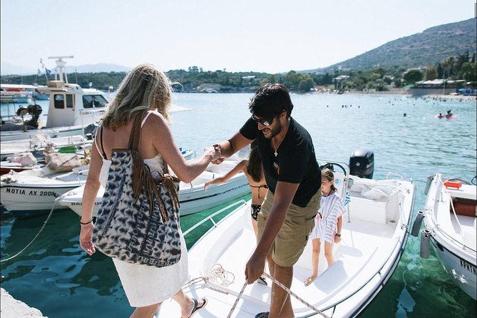 Boat Trip to Seitan Limania Creek for up to 5 People 4hrs! - Included Amenities