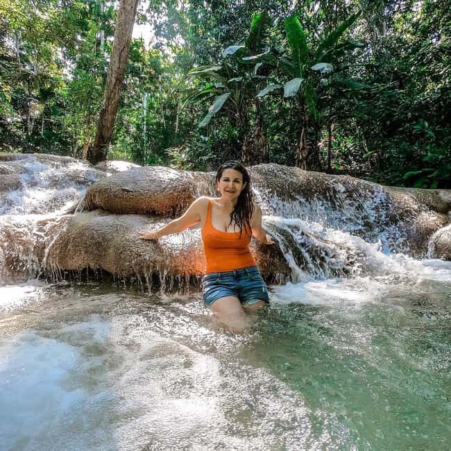 Bob Marley, Dunns River Falls and Luminous Lagoon Tour - Dunns River Falls – The Iconic Natural Wonder