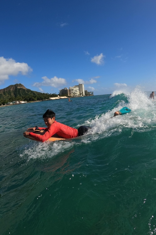 Bodyboard lesson in Waikiki, Two Students to One Instructor - The Value and Pricing