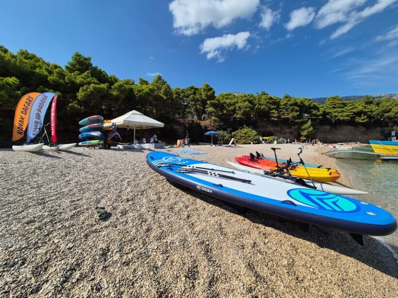 Bol: Zlatni Rat Beach Stand Up Paddle Board Rental - Discovering Zlatni Rat from the Water: What to Expect