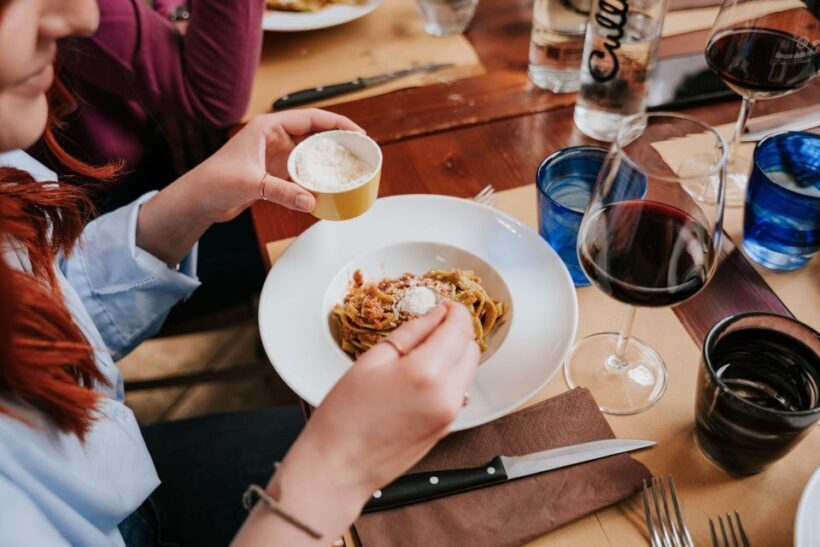 Bologna: Tastes and Traditions Food Tour with Market Visit - Sampling at Osteria del Sole
