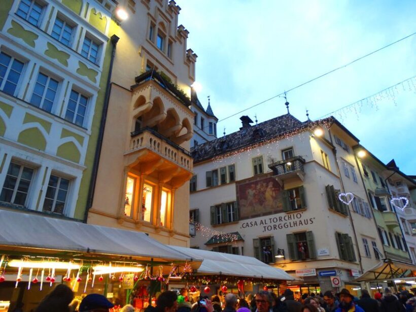 Bolzano private tour: picturesque town Sud Tyrol Dolomites - The Fish Market and Piazza delle Erbe
