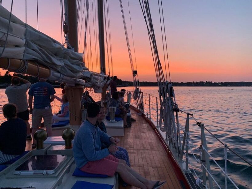 Boothbay Harbor: Schooner Apple Jack Sunset Sailing Cruise - An Overview of the Sunset Cruise