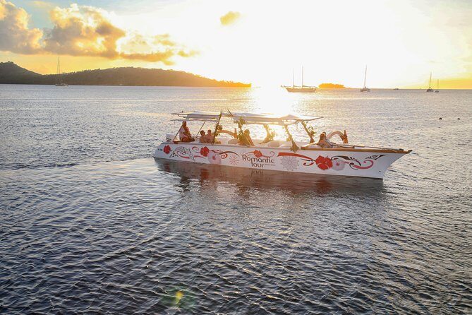 Bora Bora Sunset Cruise and Dinner at St James restaurant - Key Points