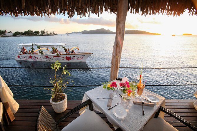 Bora Bora Sunset Cruise and Dinner at St James restaurant - Transition to Dinner at St. James Restaurant