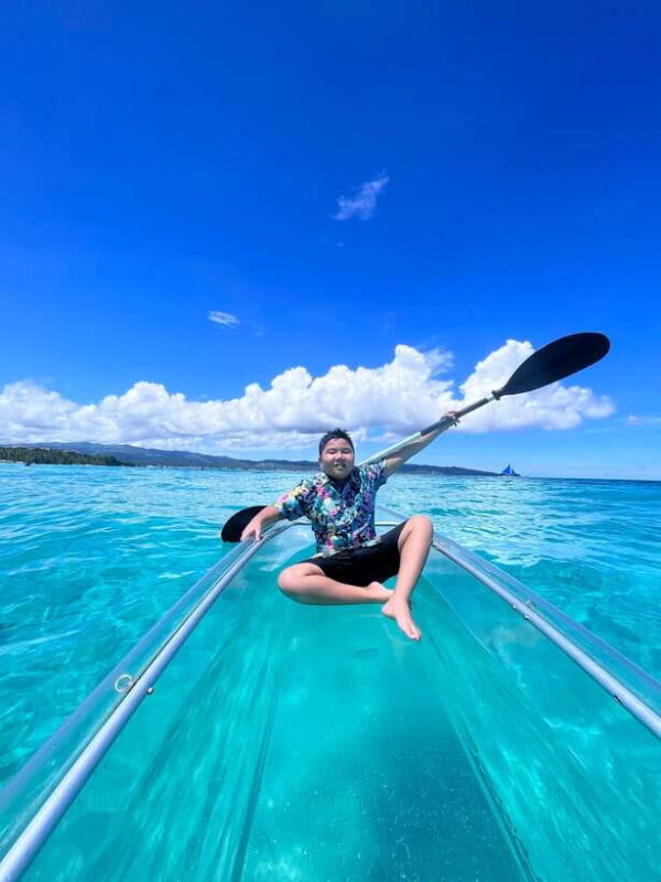 Boracay - Crystal Kayak phot-op Experience - Is It Worth the Cost?