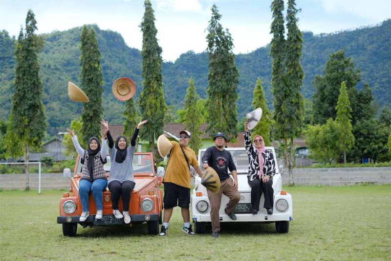 Borobudur: Private Volkswagen Thing Countryside Safari - The Breakdown of the Itinerary