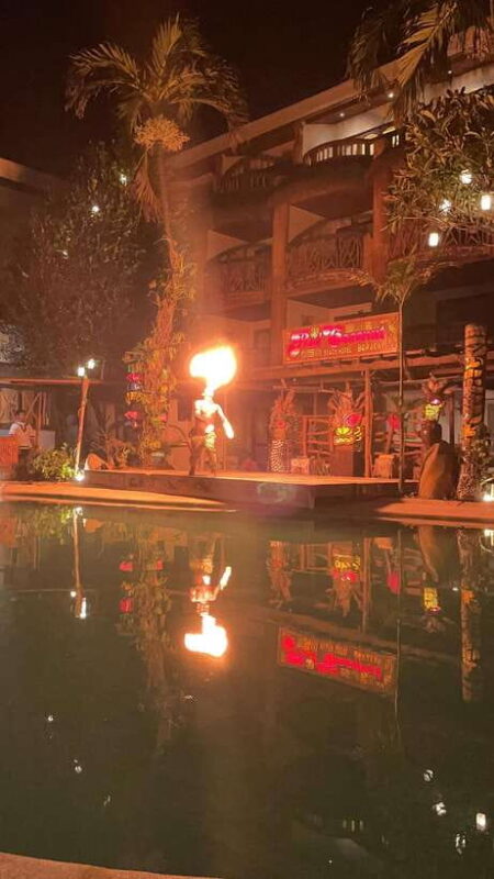Borocay: Fire Dancing Show at Red Coconut Beach Hotel - The Venue and Viewing Experience