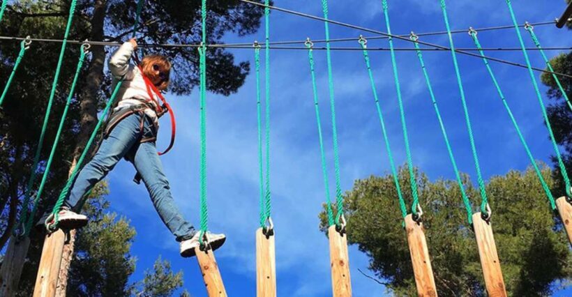 Bosc Aventura Salou: Extreme Ziplines - Safety and Guidance