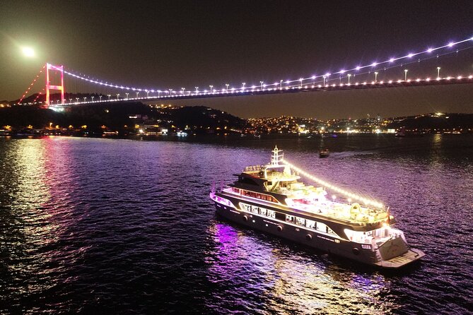 Bosphorus Night Cruise with Dinner, Show and Private Table - Frequently Asked Questions