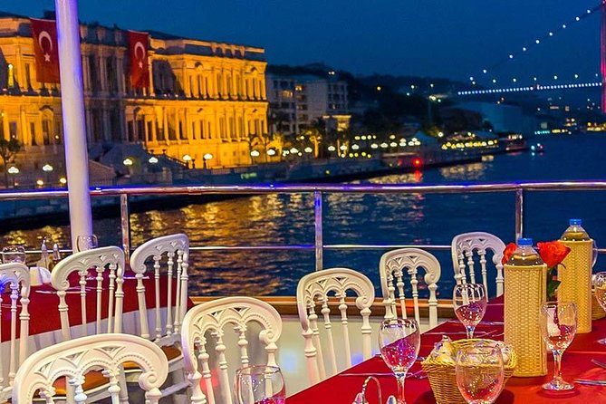 Bosphorus Sightseeing Cruise With Turkish Live Show and Dinner - Inclusive Beverage Package for the Voyage