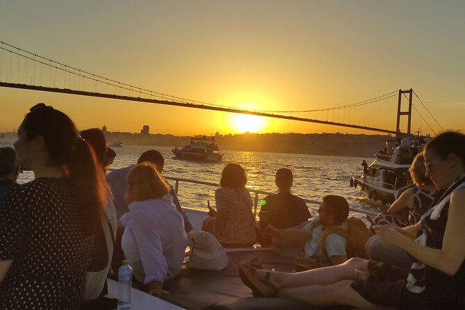 Bosphorus Sunset Cruise With Wine, Feel Special on a Luxury Yacht - Scenic Landmarks Along the Route