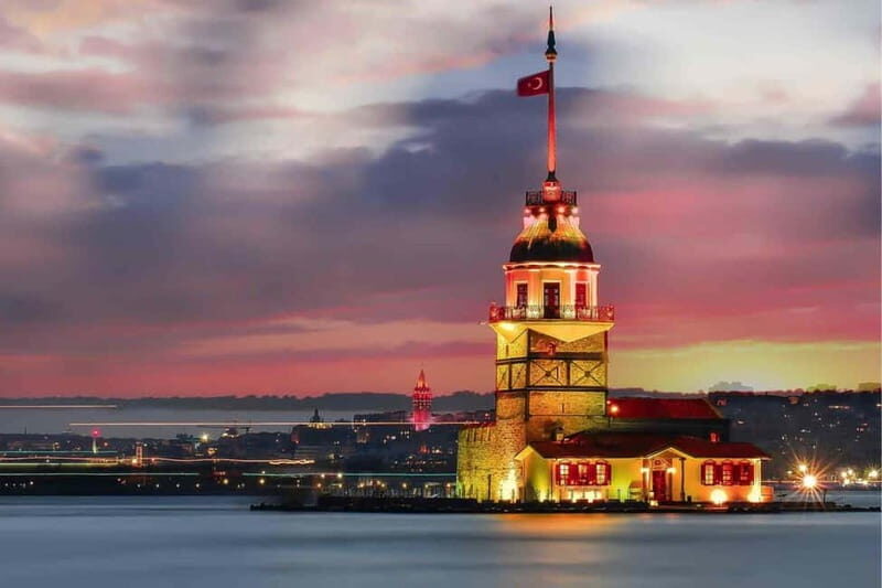 Bosphorus: Sunset Yacht Cruise with Guide, Snacks and Wine - Itinerary Breakdown