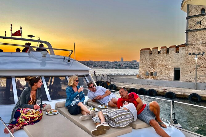 Bosphorus Sunset Yacht Cruise With Snacks and Live Guide - Cancellation Policy and Pricing