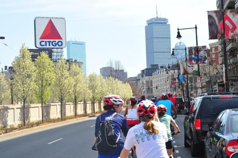 Boston: 2.5-Hour City View Bike Tour - The Route in Detail