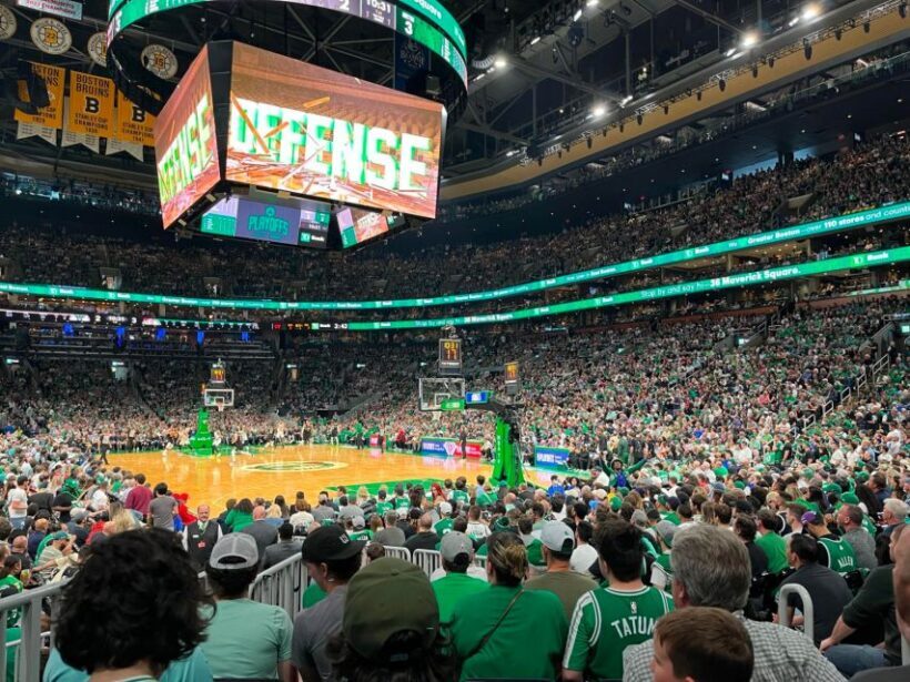 Boston: Boston Celtics Basketball Game Ticket at TD Garden - Authentic Boston Sports Culture