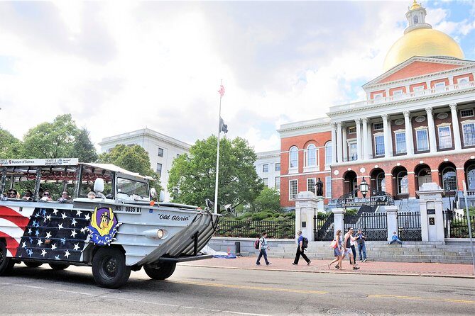 Boston Duck Boat Sightseeing City Tour with Cruise Along Charles River - FAQs