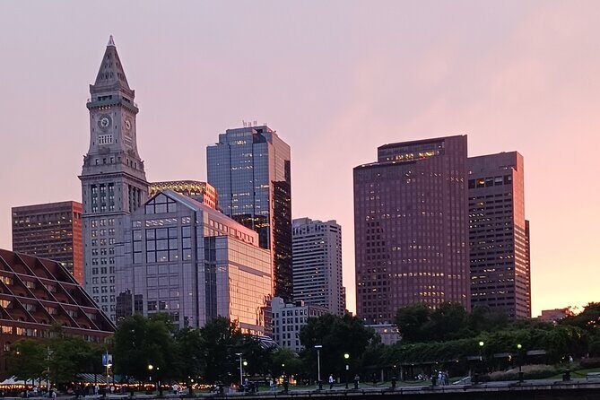 Boston Harbor Private Sunset Cruise - An Authentic View of Boston from the Water