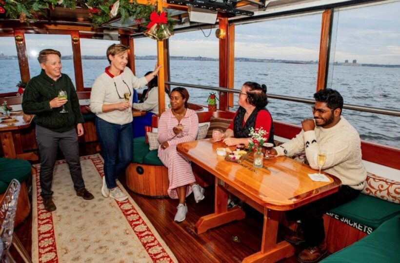 Boston: Harbor Sunset Yacht Cruise - The Vessel and Atmosphere