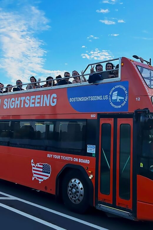 Boston: Hop-On Hop-Off Double-Decker Bus Sightseeing Tour - Key Points