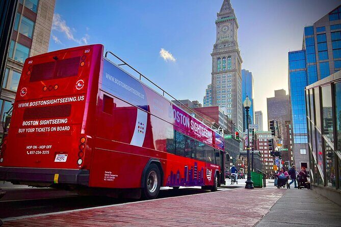 Boston Sightseeing Single Ride Pass With Double Decker Tour Bus - FAQs
