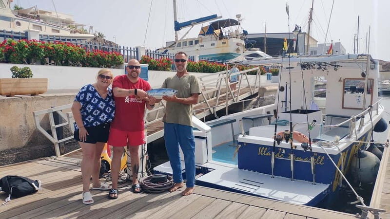Bottom fishing & light trolling Puerto Calero, Lanzarote - Key Points
