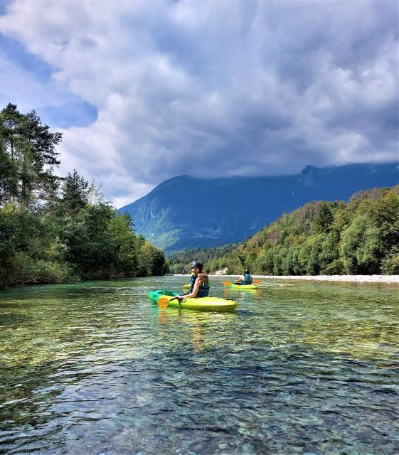 Bovec: Iconic Sit-on-Top Kayak Tour on Soa River +FREEphoto - Key Points