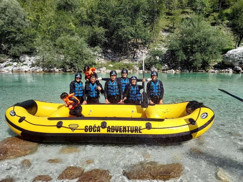 Bovec: Kinder Adventure Rafting on Soa River + FREE photos - The Experience Providers and Group Size