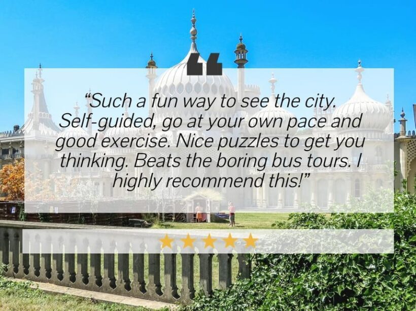 Brighton: City Walking Tour & Exploration Game - The Practical Details