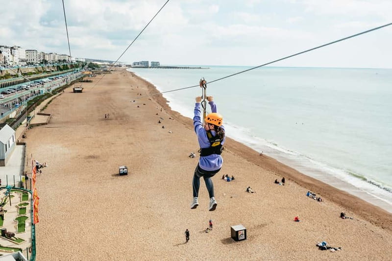 Brighton: Zip Wire Experience Ticket - First Impressions: An Exciting Alternative to the Beach