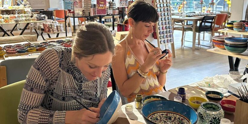 Brisbane: Ceramic Plates & Bowls Paint and Sip Classes - What to Expect from the Workshop