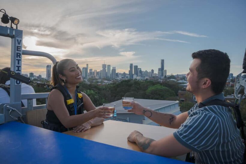 Brisbane: Vertigo Dinner  Dining on the Edge - Key Points