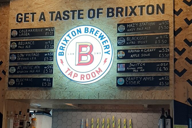 Brixton Craft Brewery Tour - FAQ